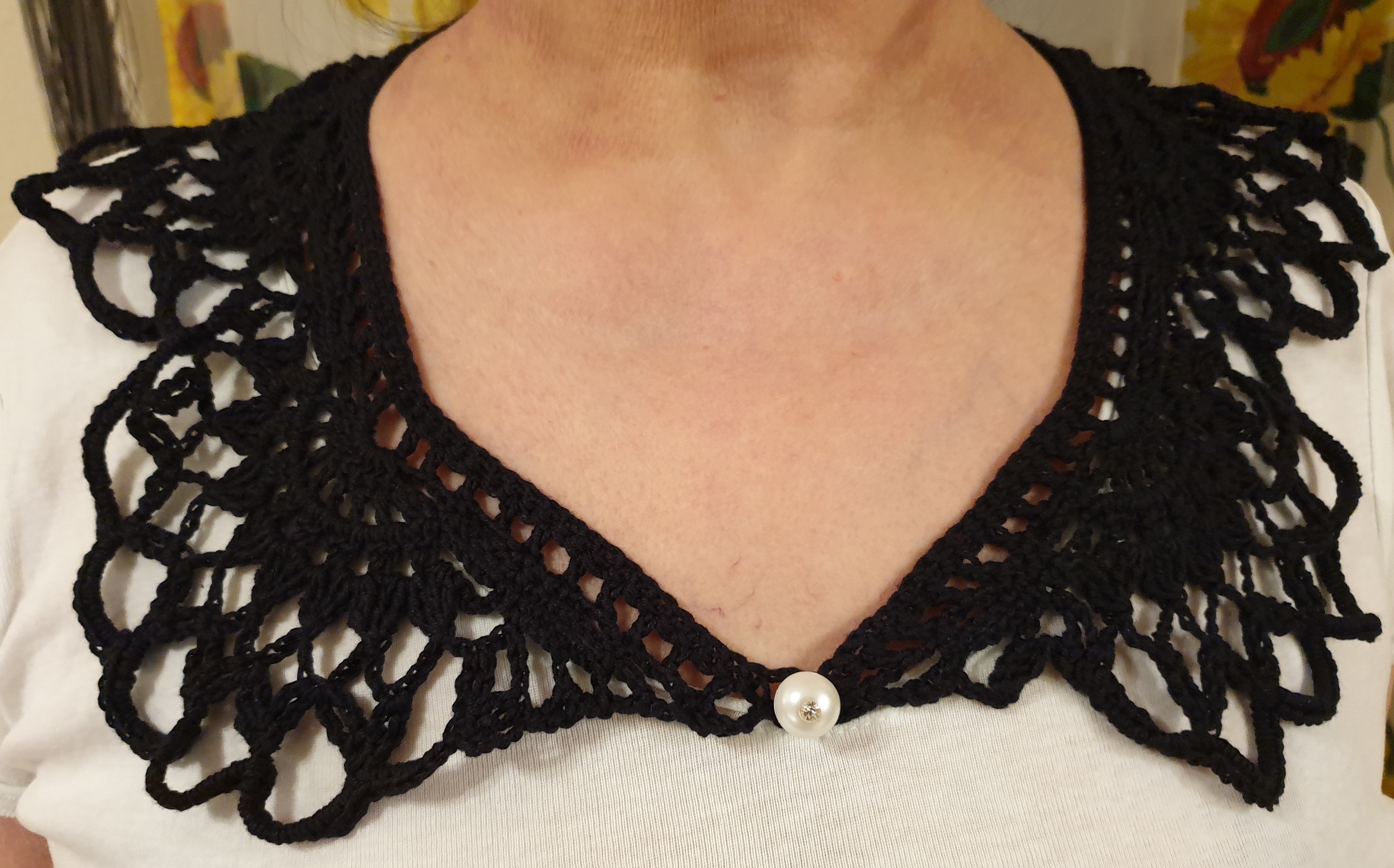 Lace Collar Style Wednesday - Crochet Pattern