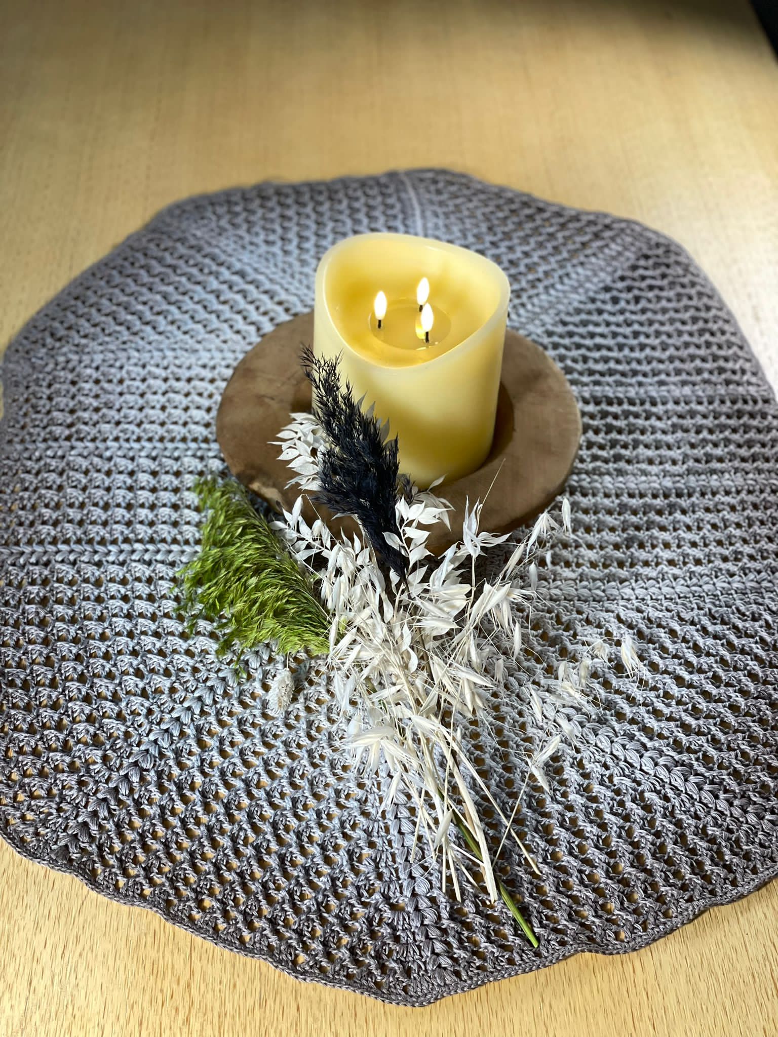 Häkelanleitung Tischläufer Sarna