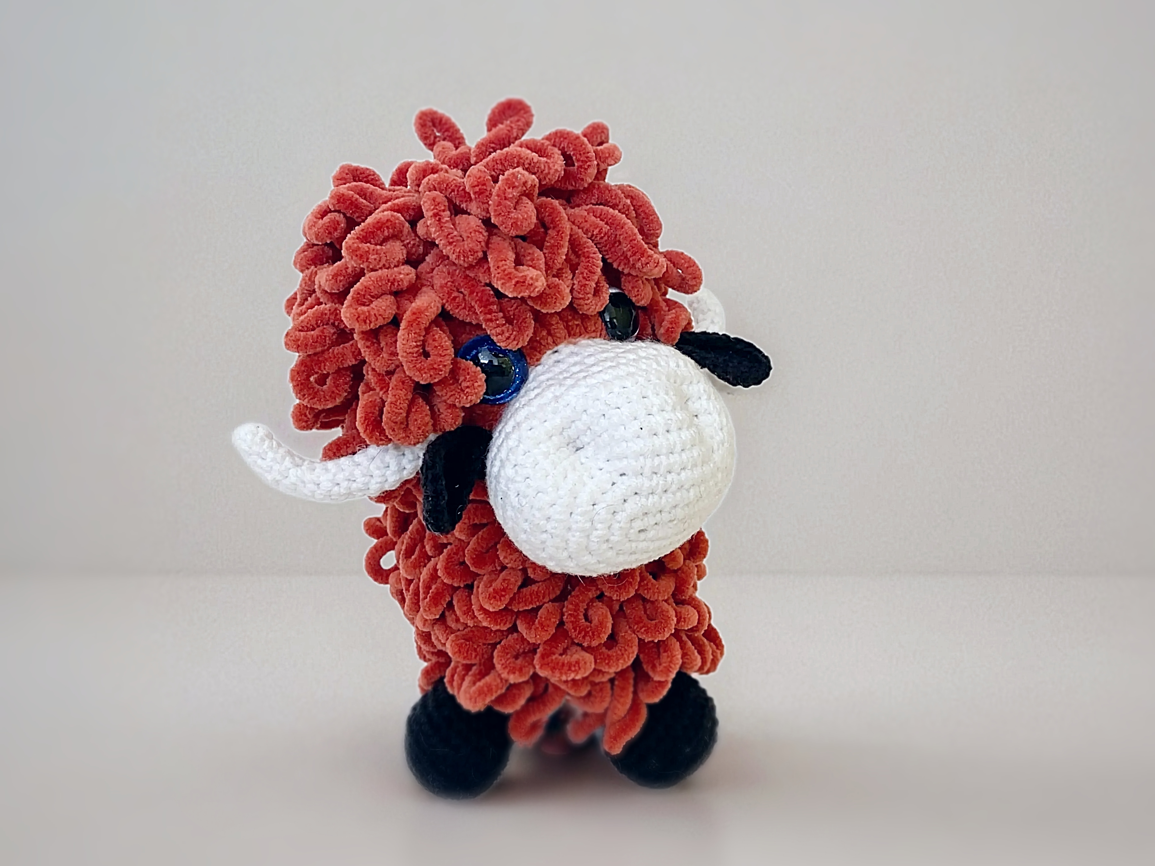 Highland Cow. Crochet pattern