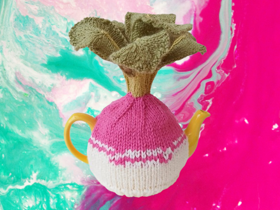 TeaCosyFolk's Turnip Tea Cosy Knitting Pattern