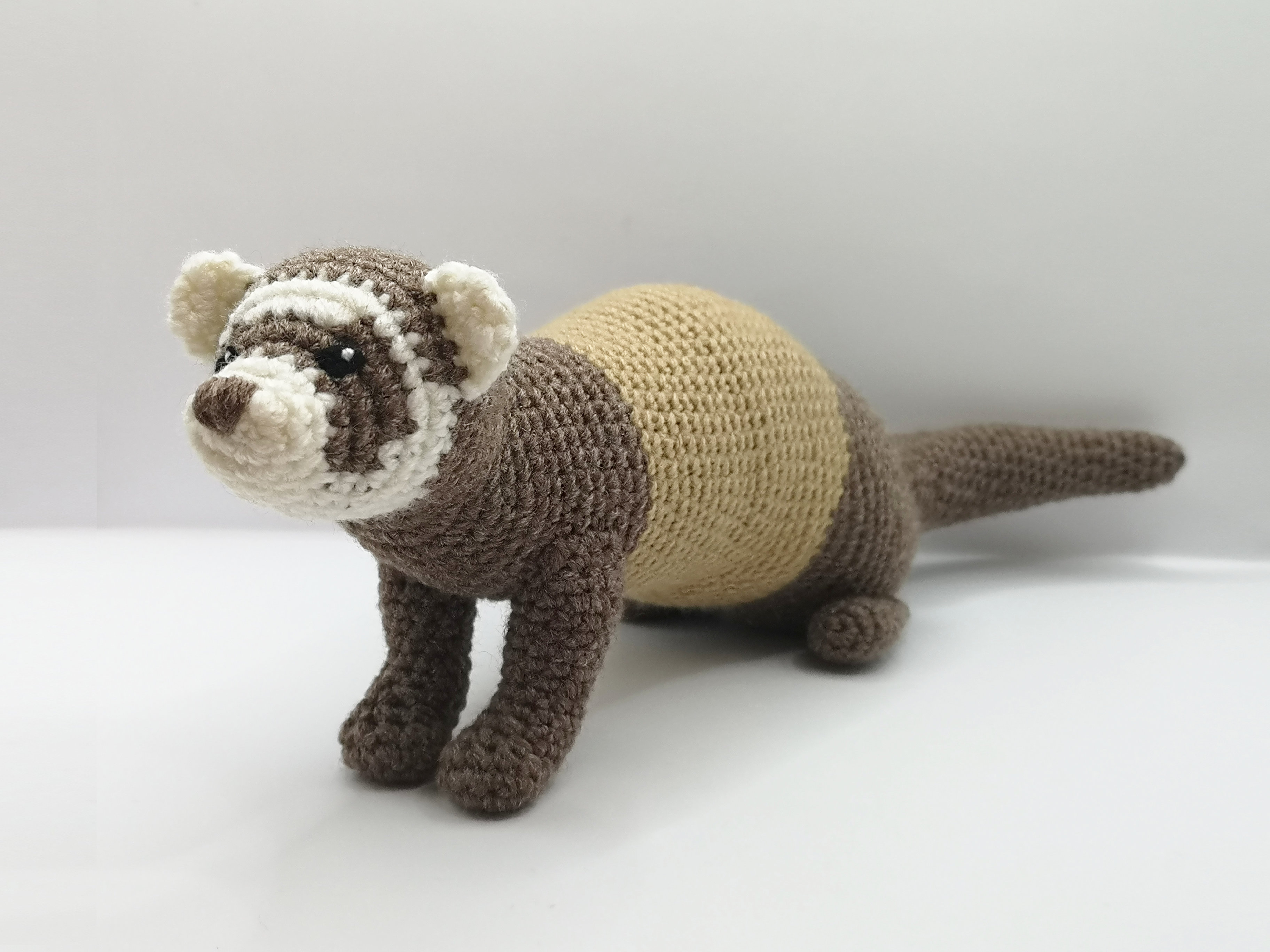 Ferret - crochet pattern by NiggyArts