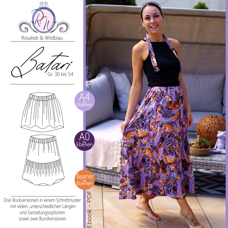 E-Book Batari 3 Rockvarianten Gr.30 bis 54